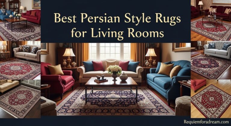 8 Best Persian Style Rugs for Living Rooms (June 2026)